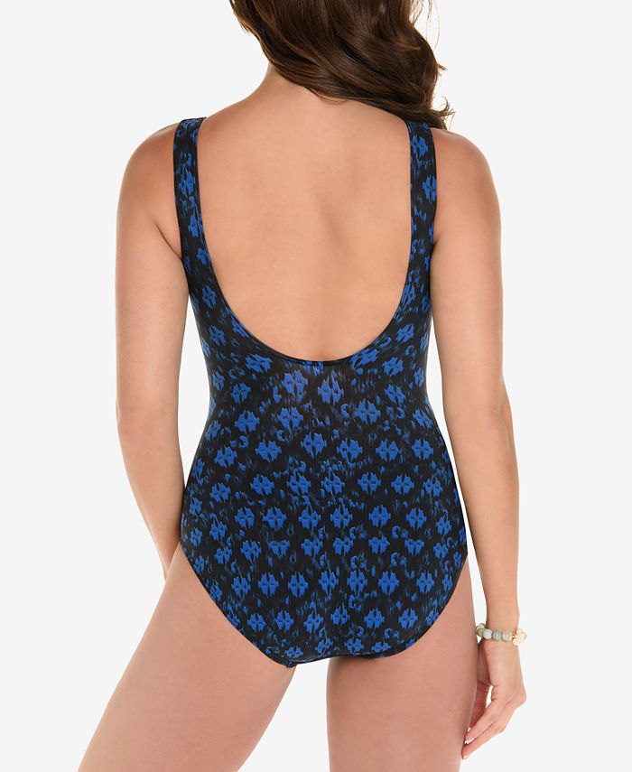 Miraclesuit Sunset Cay Escape Printed Underwire Allover Slimming One