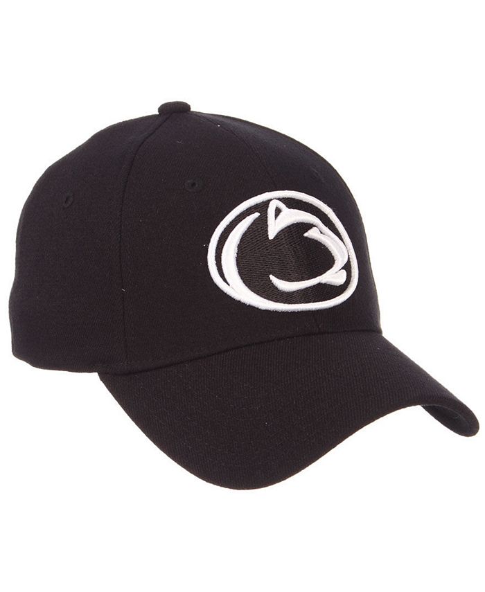 Zephyr Penn State Nittany Lions Black/White Stretch Cap - Macy's