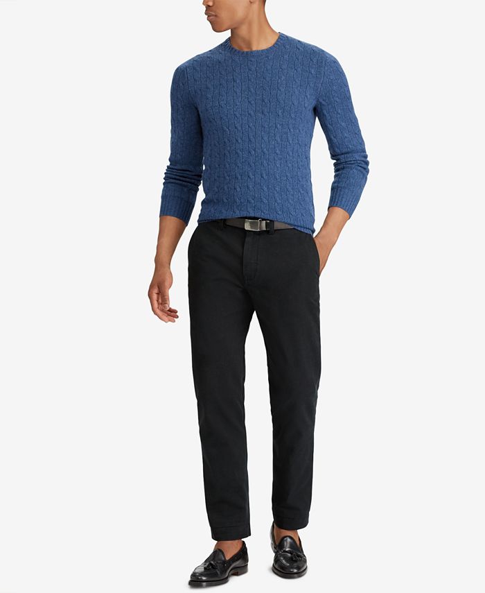 Polo Ralph Lauren Men's Classic Fit Cotton Chino Pants - Macy's