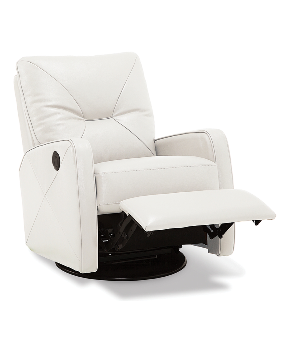 Click here for Finchley Leather Power Swivel Glider Recliner - Sn... prices