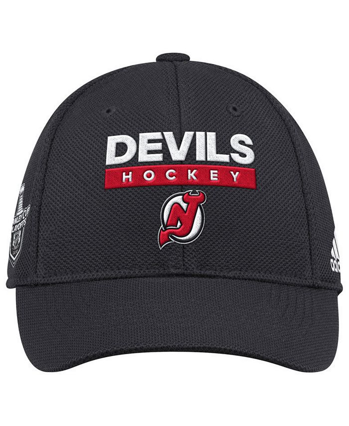 adidas New Jersey Devils Stanley Cup Playoff Patch Cap - Macy's
