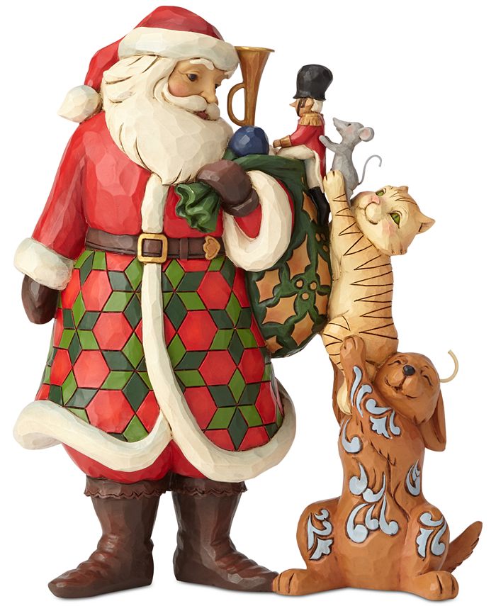 Jim Shore Santa with Animals - Macy's