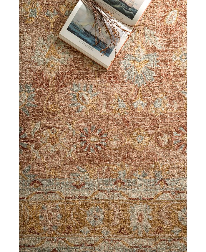 Loloi Julian JI-04 Terracotta 5' x 7' 6" Area Rug - Macy's