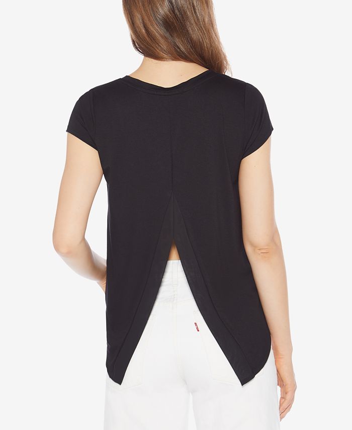 Avec Les Filles Split-Back Top - Macy's