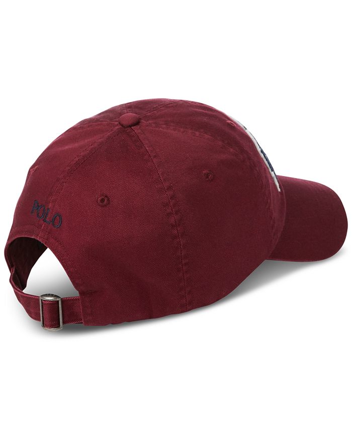 Polo Ralph Lauren Men's Cotton Twill Baseball Cap - Macy's