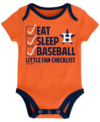 Outerstuff Houston Astros Play Ball 3-Piece Set, Infants (0-9 Months ...
