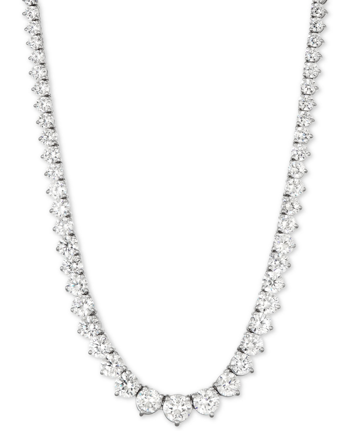 Click here for Diamond Fancy 16-3/4 Collar Tennis Necklace (10 ct... prices