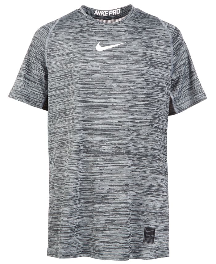 Nike Big Boys Mesh-Panel Graphic-Print T-Shirt - Macy's