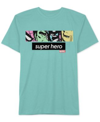 Hybrid Men's Marvel Superhero Graphic T-Shirt - Macy's