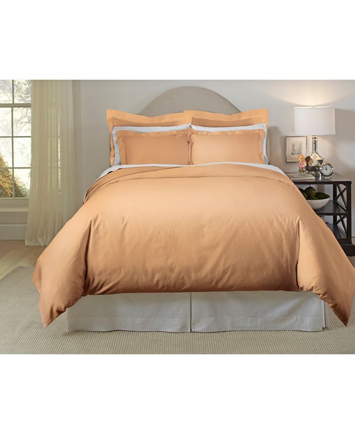 Pointehaven Solid 620 Thread-Count Cotton 3-Pc. Pc. Duvet Cover Set ...