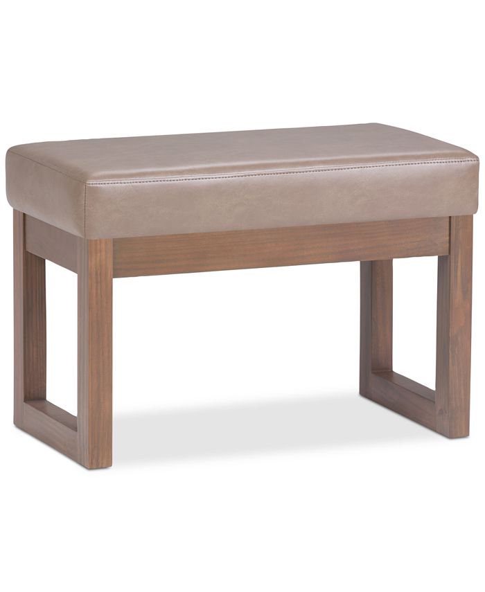 Simpli Home Rabton Small Bench - Macy's