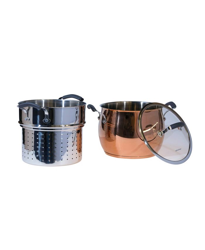 Epicurious 11-Pc. Rose Gold Stainless Steel Cookware Set - Macy's