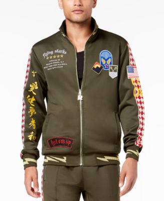 Reason Men's Flying Sharks Track Jacket - Macy's