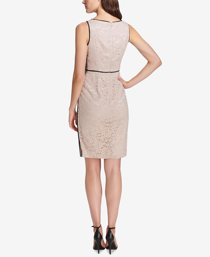 Vince Camuto Sleeveless Lace Sheath Dress Macys
