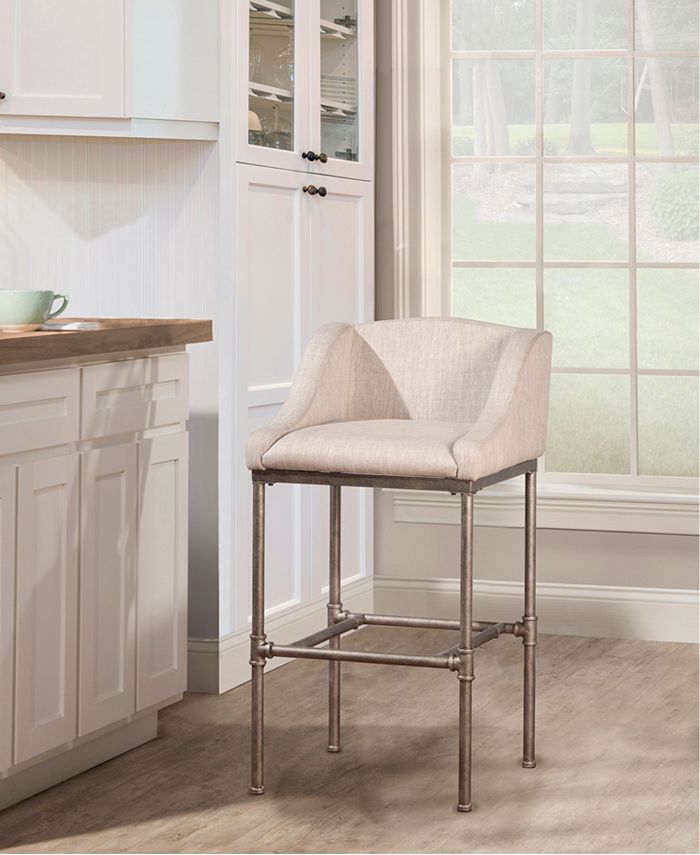 Hillsdale Dillon Non-Swivel Bar Stool - Macy's