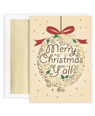 Masterpiece Studios Merry Christmas Y'all Boxed Cards - Macy's