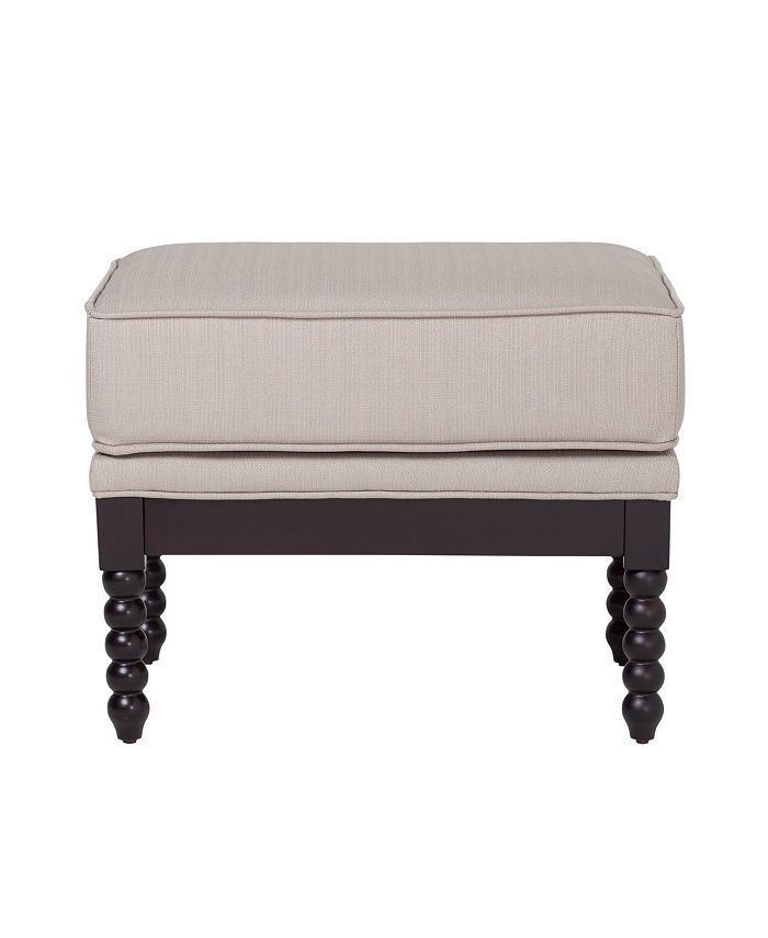Studio Designs Home Colonnade Spindle Ottoman - Macy's