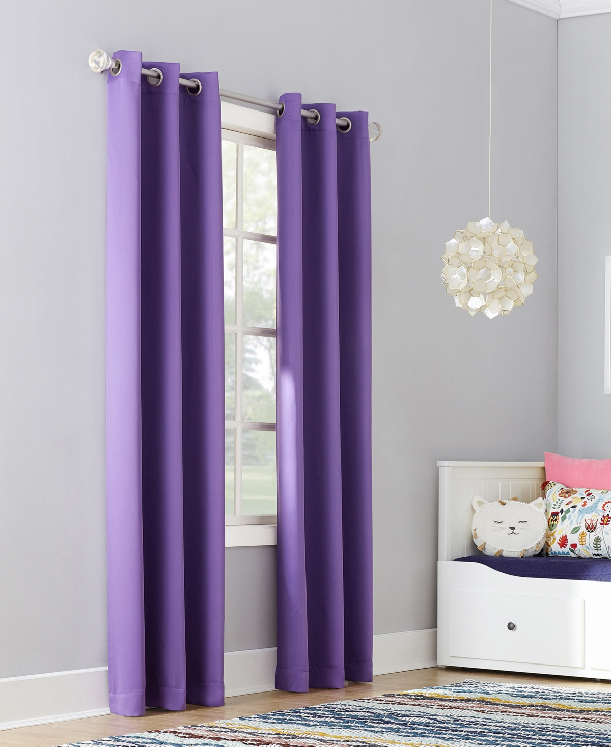 Click here for Riley Kids Bedroom Blackout Grommet Curtain Panel... prices