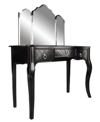 Poundex Vanity Set with Stool - Macy's