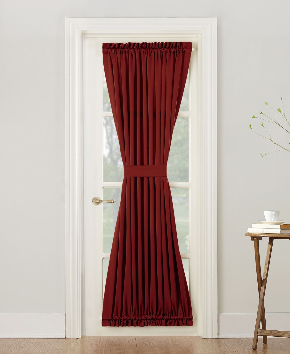 Click here for Grant Room Darkening Rod Pocket Door Curtain Panel... prices