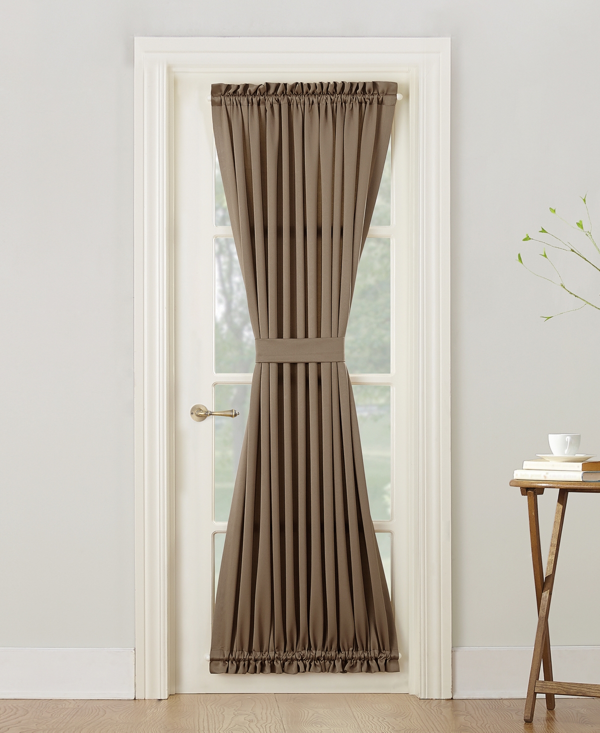 Click here for Grant Room Darkening Rod Pocket Door Curtain Panel... prices