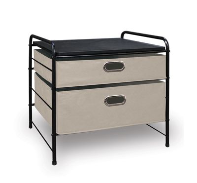 Multi-Use Small Storage Cart, Beige Bins - Macy's