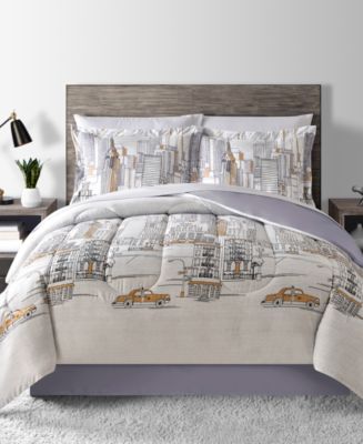 CLOSEOUT! Fairfield Square Collection New York Reversible 8-Pc. Full ...