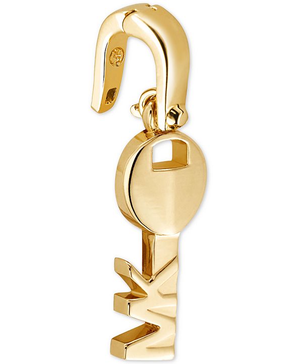 Michael Kors Sterling Silver Key Charm & Reviews - Fashion Jewelry ...