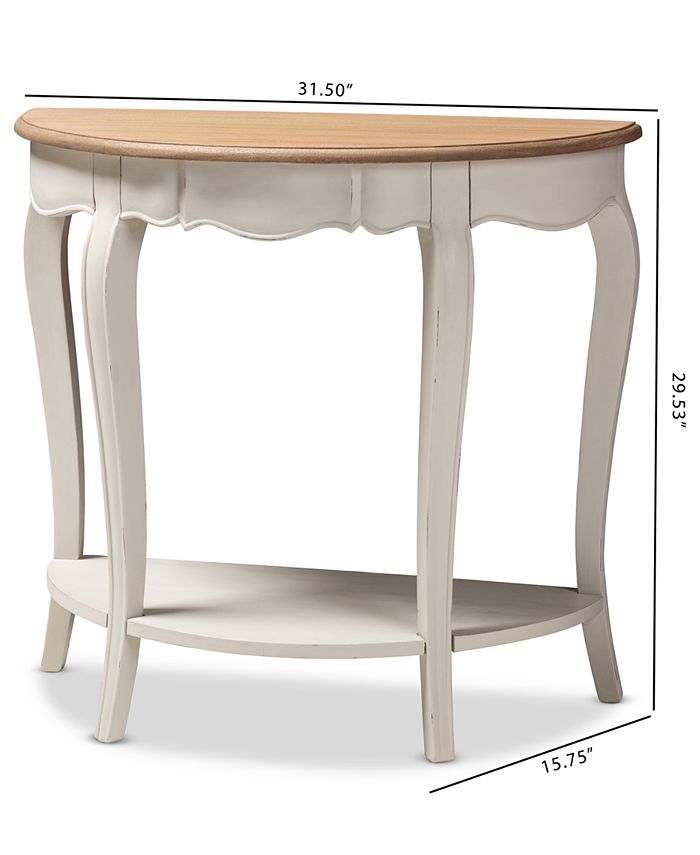 Furniture Wideline Console Table - Macy's