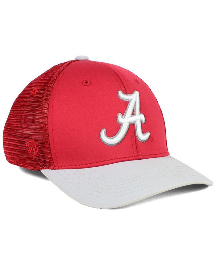 Top of the World Alabama Crimson Tide Chatter Stretch Fitted Cap - Macy's