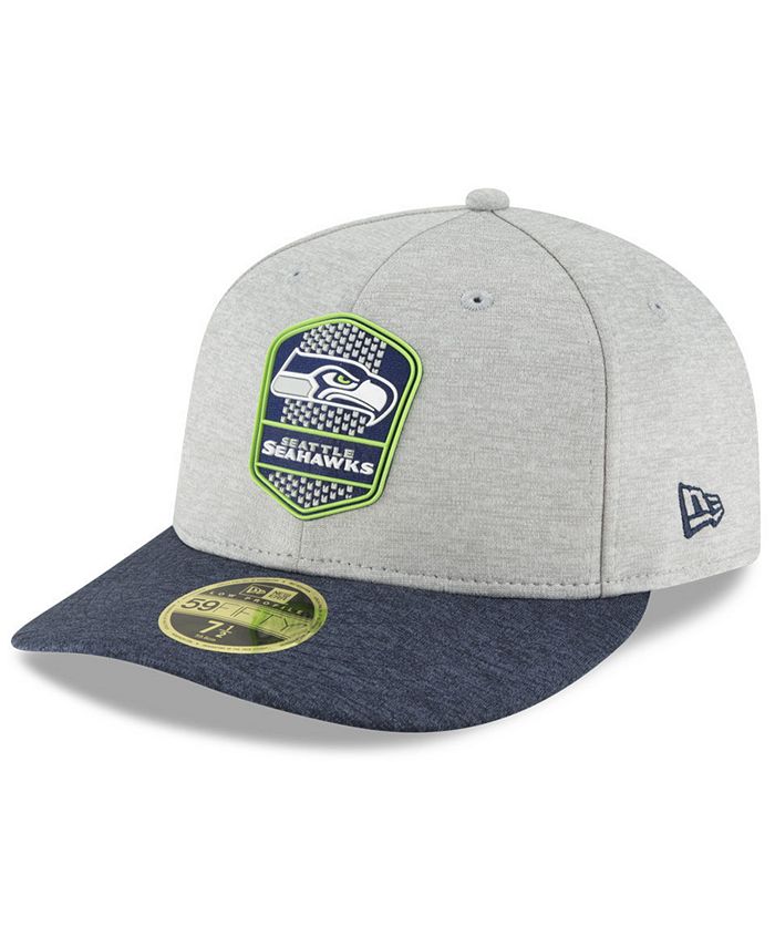 New Era Seattle Seahawks On Field Low Profile Sideline Road 59FIFTY ...