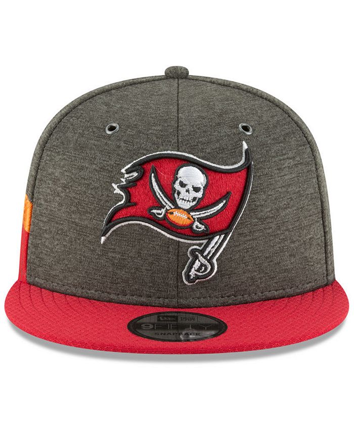 New Era Tampa Bay Buccaneers On Field Sideline Home 9FIFTY Snapback Cap ...