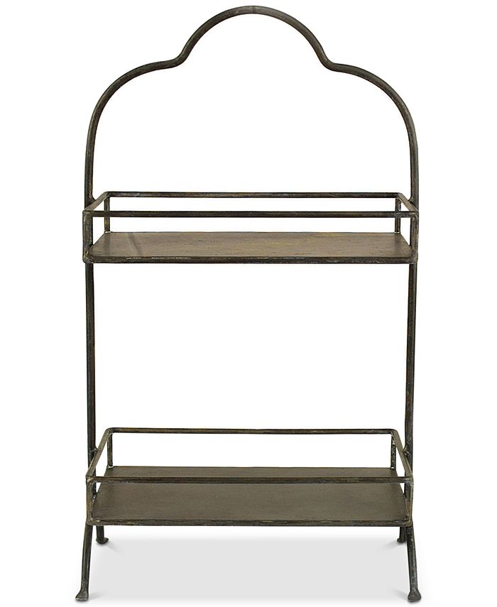 3R Studio Metal 2-Tier Tray - Macy's