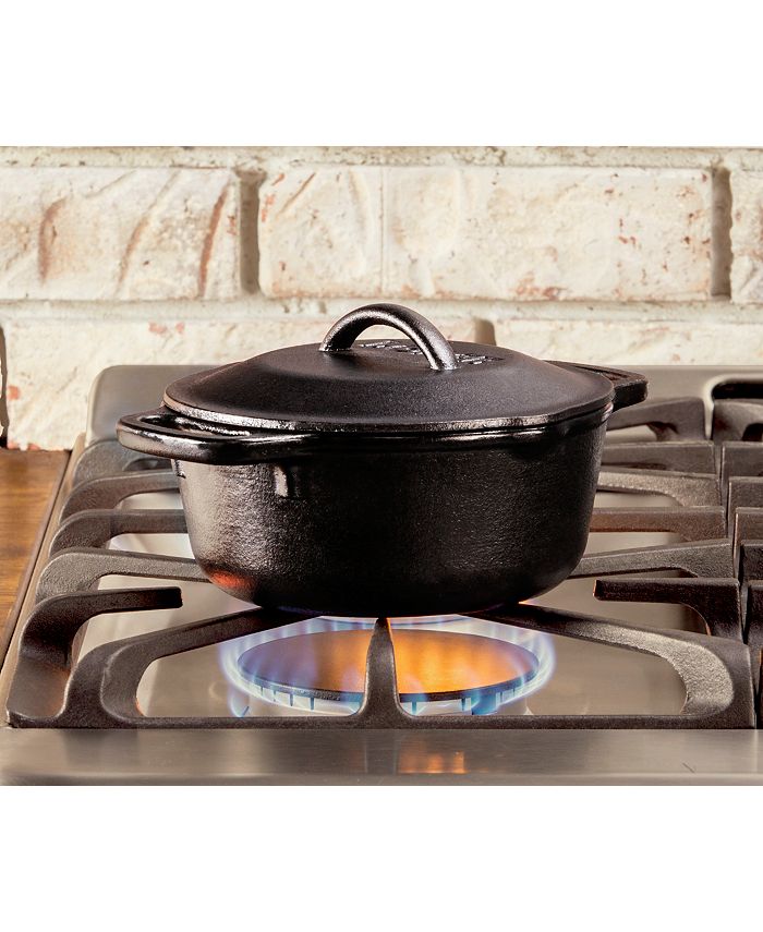 Lodge Cast Iron Lodge 1-qt. Cast Iron Serving Pot - Macy's