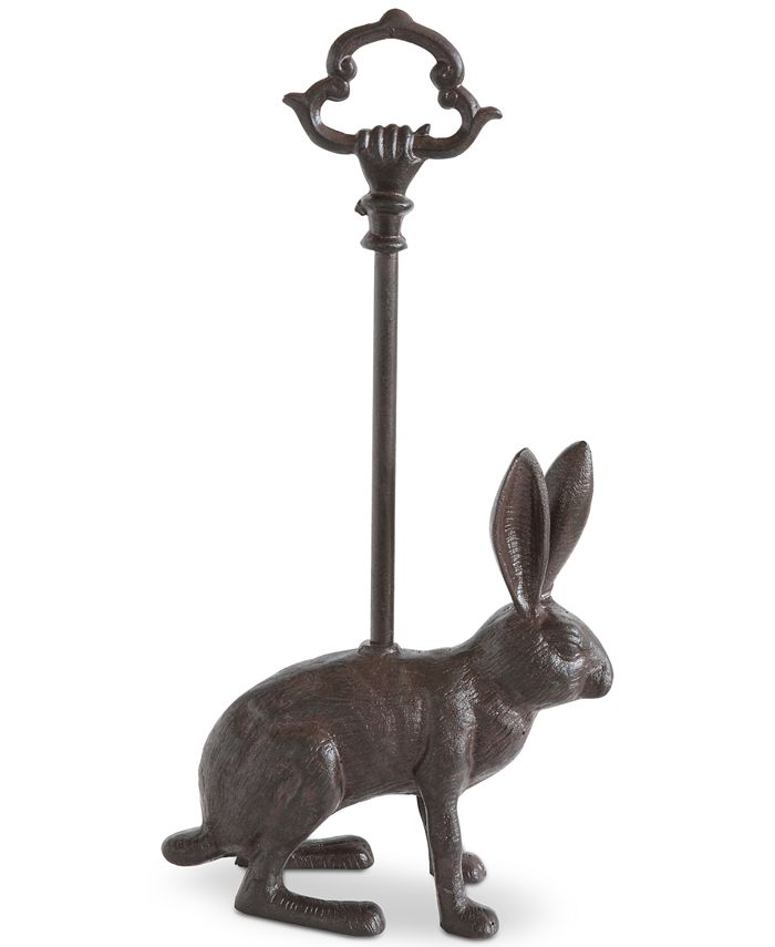 3R Studio Cast Iron Rabbit Door Stopper - Macy's