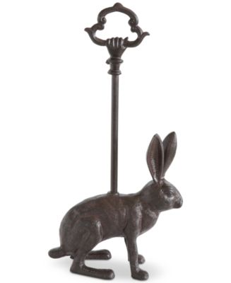 3R Studio Cast Iron Rabbit Door Stopper - Macy's