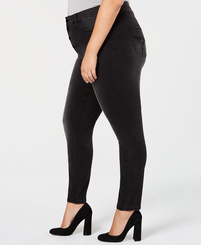 Seven7 Jeans Trendy Plus Size Ultra High-Rise Skinny Jeans - Macy's