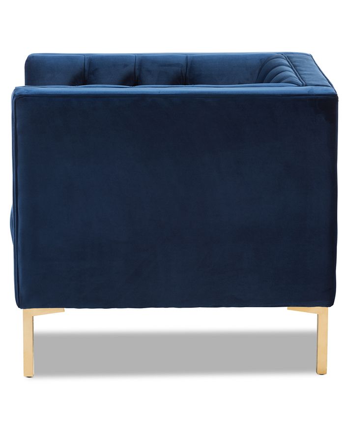 Furniture Zanetta Lounge Chair - Macy's