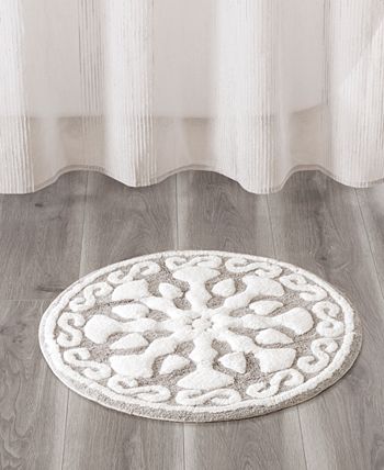 Madison Park Casablanca Tufted Cotton Bath Rug, 25" x 25" - Macy's