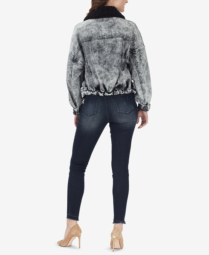 WILLIAM RAST Oversized Trucker Jacket - Macy's