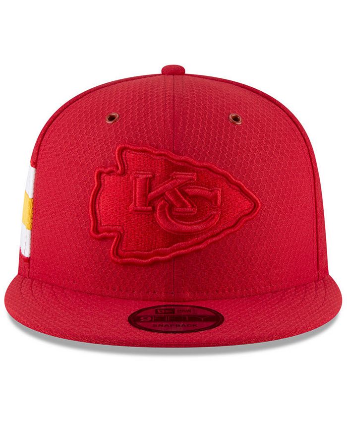 New Era Kansas City Chiefs On Field Color Rush 9FIFTY Snapback Cap - Macy's