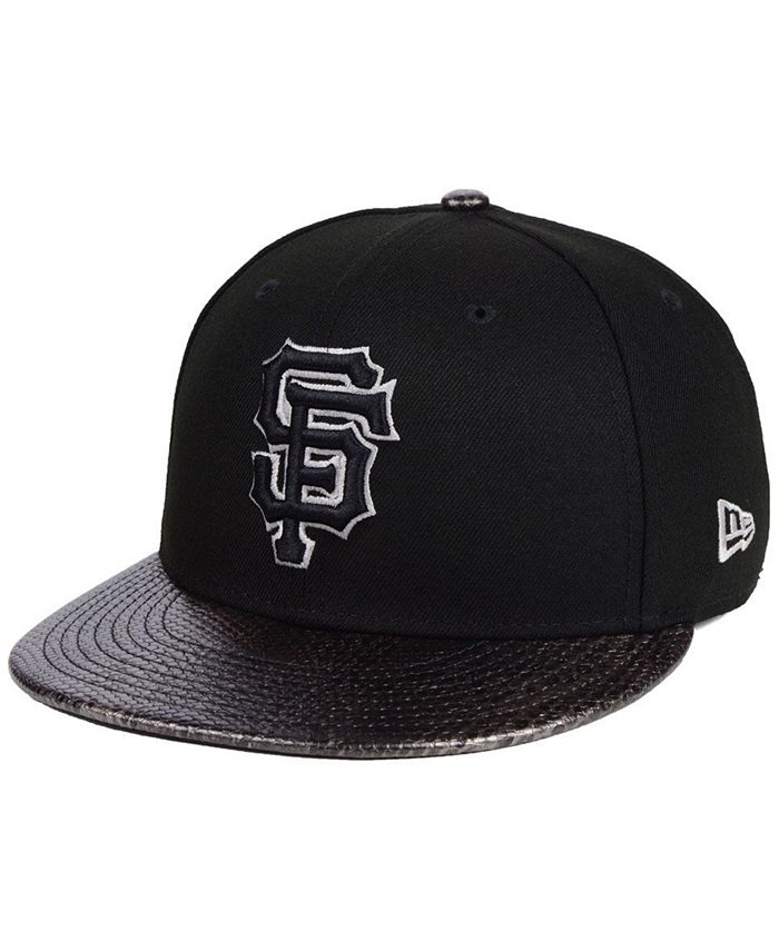 New Era San Francisco Giants Snakeskin Sleek 59FIFTY FITTED Cap - Macy's