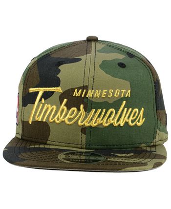 New Era Minnesota Timberwolves Classic Script 9FIFTY Snapback Cap - Macy's