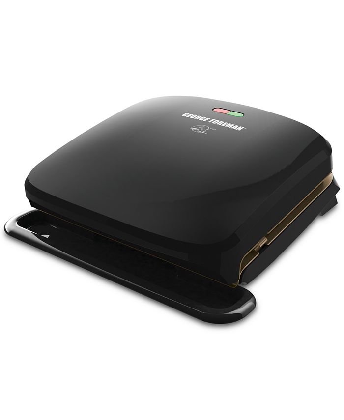 George Foreman 4-Serving Removable Plate Grill - Macy's