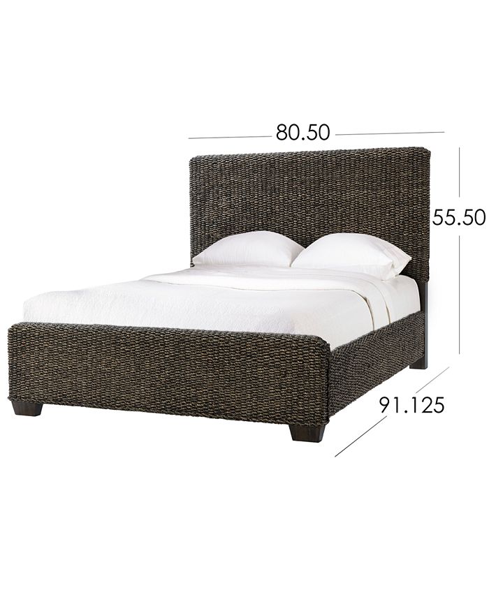 Furniture Closeout! Calypso Woven California King Bed - Macy's