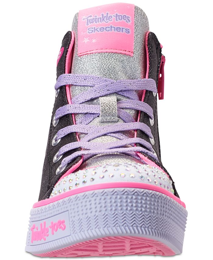 Skechers Little Girls' Twinkle Toes: Twinkle Lite - Peace Princess High ...