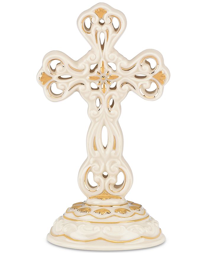 Lenox Inspirational Standing Cross Sculpture - Macy's