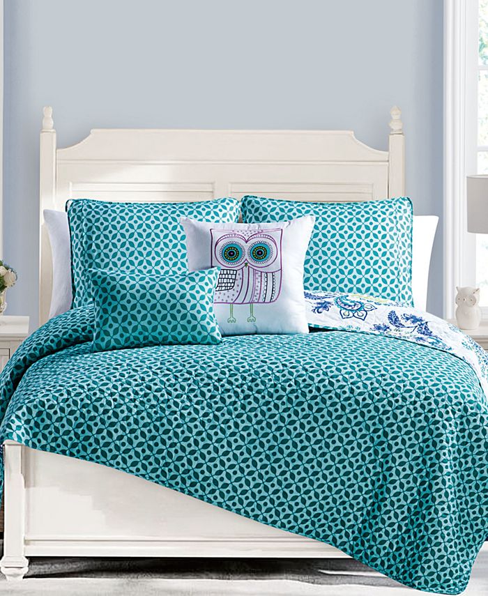 VCNY Home Samantha Reversible 5-Pc. Full/Queen Quilt Set - Macy's