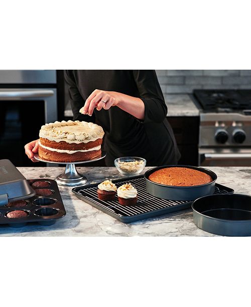 Calphalon Signature Ceramic Nonstick 6-Pc. Bakeware Set & Reviews ...