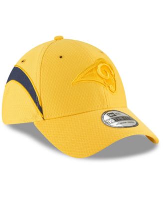 New Era Los Angeles Rams Official Color Rush 39THIRTY Stretch Fitted ...